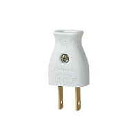 ゆとりの安全性、使用性を考えたベターキャップ コードをいためにくい丸いコード口です。 コードの張力をカットする構造です。 結線のゆるみ防止にスプリングワッシャを採用。 組立てやすい+-両用ネジを採用し、端子をボディに固定しています。