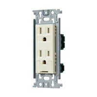 ●15A-125V AC ●適合キャップ：WF5015B・WF7005など ●フル端子S採用で工具を使わず、電線を解除できます ●指先感電防止構造