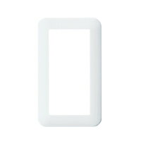 コスモシリーズワイド21 スイッチプレート(1連用)(ホワイト) 【注意事項】 ●こちらの商品は取付・電気工事が必要です。