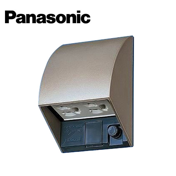 商品詳細製造Panasonic/パナソニック品番WK4602QK仕様サイズ：H126×W87×D67(mm)種類：スマート接地防水ダブルコンセント(抜け止め式・アースターミナル式)(露出・埋込両用)カラー：シャンパンブロンズ備考※掲載画像と...