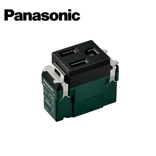 商品詳細製造Panasonic/パナソニック品番WN11511MB仕様定格：15A/125V極数及び極配置：2極(接地形）結線方式：ねじなし端子式(電線差し込み方式)サイズ(W×D×H)：44×37×21(mm)備考※掲載画像と商品が異なる...