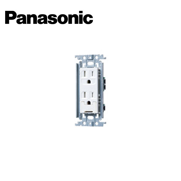 商品詳細製造Panasonic/パナソニック品番WTF11523WK仕様サイズ(W×D×H)：50×29×110(mm)定格：15A 125V極数：2極(接地極付)適合プレート：コスモシリーズワイド21 コンセントプレート系列備考※掲載画像...