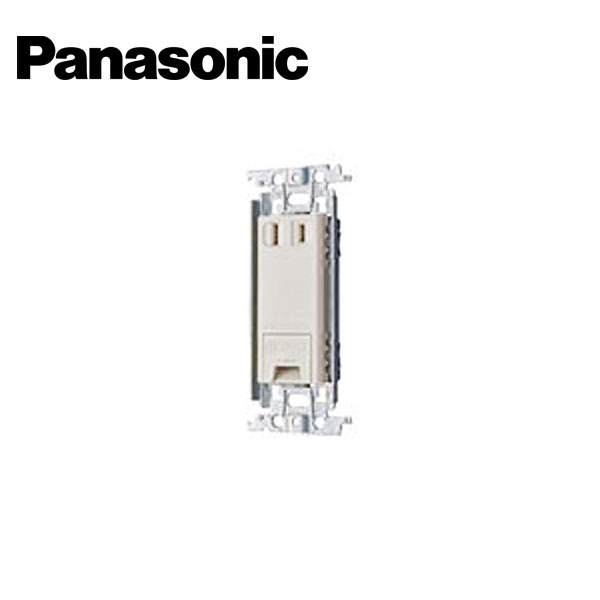 商品詳細製造Panasonic/パナソニック品番WTF133139F仕様サイズ(W×D×H)：50×24×110(mm)定格：15A 125V極数：2極(接地極付)適合プレート：コスモシリーズワイド21 コンセントプレート系列備考※掲載画像...