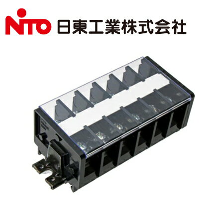 商品詳細製造日東工業品番TBE-56仕様・極数：6P・定格適合電線（m）：14・定格通電電流：70A・端子ねじ径：M5（圧着端子）・形状：Bタイプ・定格絶縁電圧：600V・使用周囲温度：-25℃〜+80℃・基台材質：変性PPE樹脂(Bタイプ...