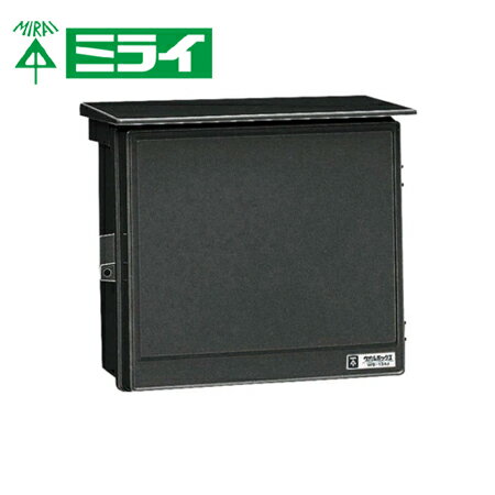 【楽天市場】未来工業 WB-14AK ウォルボックス 屋根付 黒【取寄商品】：分電盤・架台・ドアホンのザイマ