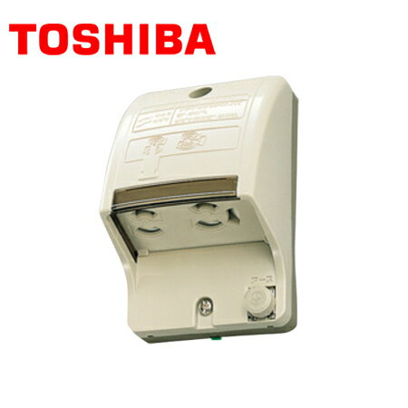 商品詳細製造TOSHIBA/東芝ライテック品番DC1092N(C)仕様・形状：抜止タイプ。・色：ベージュ。・タイプ：防雨形2個用。・種類：防水コンセント。・極数：2P。・定格電圧(V)：125。・定格電流(A)：15。・差込口形状：2P 1...
