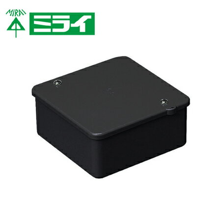 商品詳細製造未来工業品番PVK-BOK仕様・寸法(mm)：114×114×60.5・色：ブラック・規格：中形四角(深型)・適合規格：(PS)E・ノック：無説明・仕切り板(セパレート)が取り付けられます高耐候性耐衝撃性。備考※掲載画像と商品が...