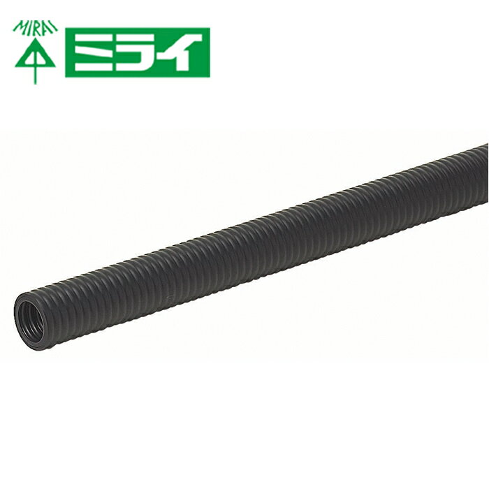 商品詳細製造未来工業品番MF-16K仕様・品番：MF-16K・色：黒（マンセル値 N1.5）・外径（φD）：φ23・近似内径（φd）： φ16・長さ把（m）：50・重量把（）：8.9説明・耐候性に優れた二層管です。・黒色は更に耐候性に優れ、...