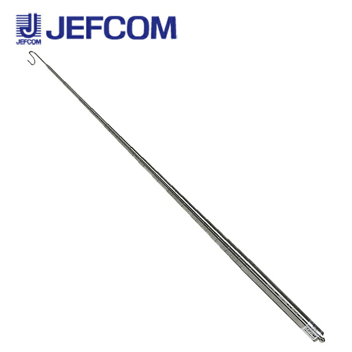 商品詳細製造ジェフコム品番DPF-200仕様・品番：DPF-200・伸長時長さ：2.0m・収納時長さ：213mm・質量：170g・竿最大径：φ20mm・竿数：18・材質：ステンレス・個装梱包：ブリスター・台紙・個装サイズ・質量：W70×D2...