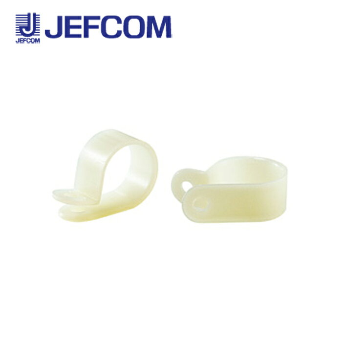 商品詳細製造ジェフコム品番EM-NC-370仕様・品番：EM-NC-370・材質：66ナイロン（UL94V-2）・内寸：φ32-37mm・色：白・入数：4・簡易収納パック入・個装梱包：プリスターパック、シール・個装サイズ・質量：W76×D3...