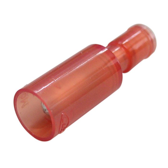 ●外寸(mm):7.4●色:赤●全長(mm):27.7●電線抱合範囲AWG:18-16●電線抱合範囲より線mm[[の2乗]]:0.75~1.25●内寸(mm):1.8●形状:オス●F(mm):16.5●質量(g):130 ●端子:黄銅(電気...