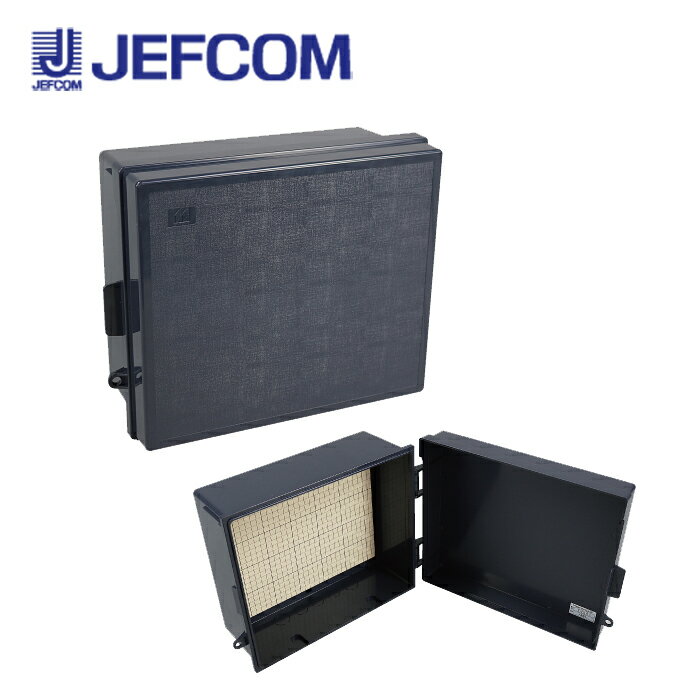 商品詳細製造ジェフコム品番PK-4J仕様・品番：PK-4J・外寸：縦300×横350×深さ160mm・内寸：縦272×横321×深さ132mm・質量：2kg・ノックアウト穴?背面側 φ25 ×4,φ30 ×2?底面側 20×20 ×2,φ2...