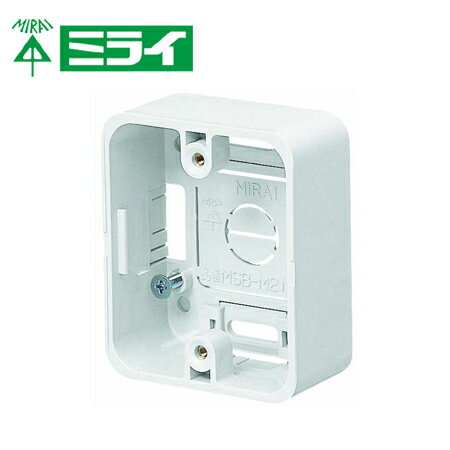 商品詳細製造未来工業品番MSB-M2W仕様・色：カベ白・側面ノック数：4(1〜4号)備考※掲載画像と商品が異なる場合がございます。そういった場合はメーカー提供の代表画像として商品画像を掲載しております。恐れ入りますが商品名や仕様等をご確認頂...