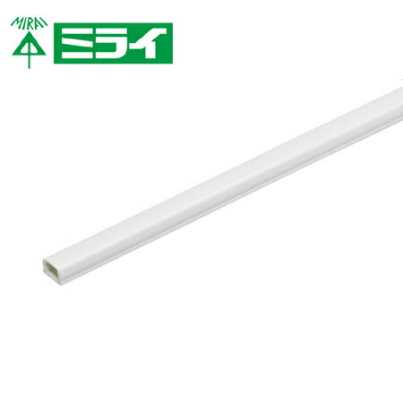 商品詳細製造未来工業品番PML-4WT仕様・色：カベ白・適合：VVF(2.0×2C-3条・3C-2条、2.6×2C-2条・3C-1条)LANケーブル(UTP0.5×4P-6条)・規格：4号・全長(m)：1・寸法H(mm)：15・寸法B(mm...