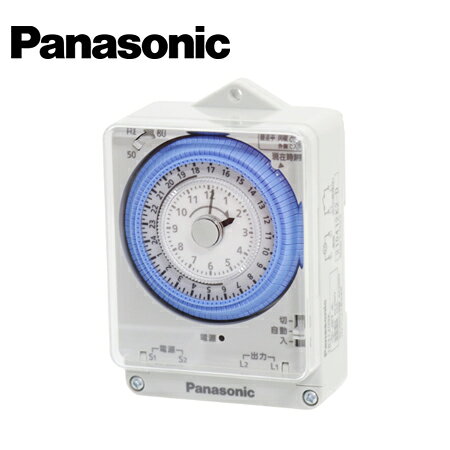 商品詳細製造パナソニック品番TB31209K仕様・品番：TB31209K・タイマー設定　ON、OFF最小間隔：15分　設定単位：15分　ON、OFF動作回数：96動作 ・負荷容量　抵抗負荷：15A　白熱灯負荷：10A　誘導負荷(COSΦ=0...