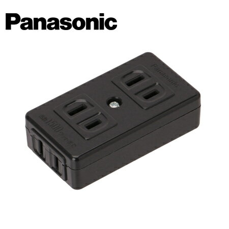 商品詳細製造パナソニック品番WH2163KBP仕様・品番：WH2163KBP・色：ブラック・定格電流(A)：15・定格電圧(V)：125V・定格電力(W)：1500以下・寸法(長さL×幅W×高さH)(mm)：77×42.8×22.4・コンセ...