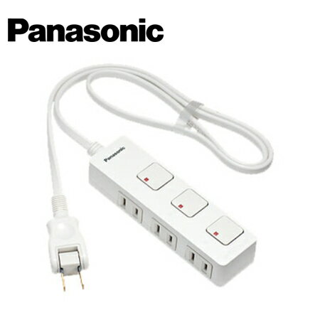商品詳細製造パナソニック品番WHS2513WP仕様・品番：WHS2513WP・コンセント個数：3・色：ホワイト・仕様：スナップキャップ付・定格電力(W)：1500以下・定格電圧(V)：125・定格電流(A)：15・電源コード(m)：1説明・...