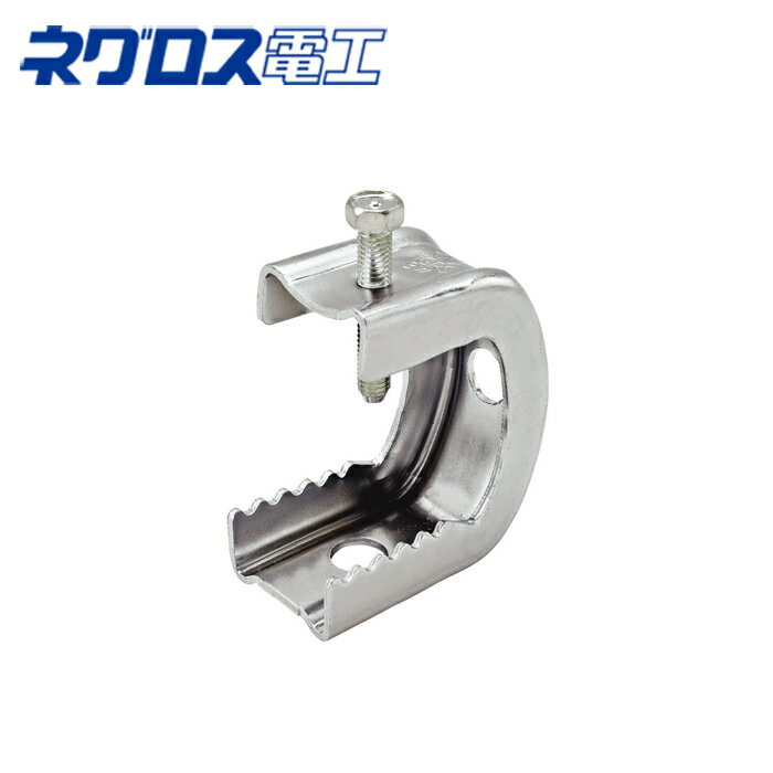 一般形鋼にクリップを併用して電線管を支持する金具です。 振動する場所では使用しないでください。ゆるみ、落下の恐れがあります。 六角ボルトの締付トルクはM6が3.92N・m [40kgf・cm]、M8が5.88N・m[60kgf・cm]です。