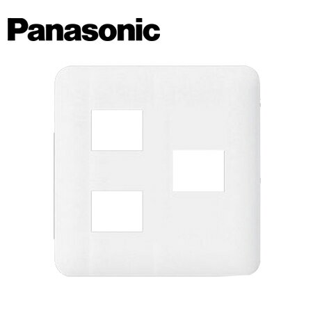 商品詳細製造パナソニック品番WTF7773W仕様・品番：WTF7773W・プレート形状：2連3個用(2個+1個用) ・材質：ABS樹脂 ・色：ホワイト ・タイプ：3個用(2個+1個用) ・プレート：ラウンド備考※掲載画像と商品が異なる場合が...