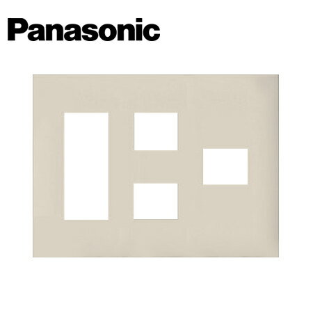 商品詳細製造パナソニック品番WTF8786F仕様・品番：WTF8786F・プレート形状：3連6個用(3個+2個+1個用) ・材質：ABS樹脂 ・色：ベージュ ・タイプ：6個用(3個+2個+1個用) ・プレート：スクエア備考※掲載画像と商品が...