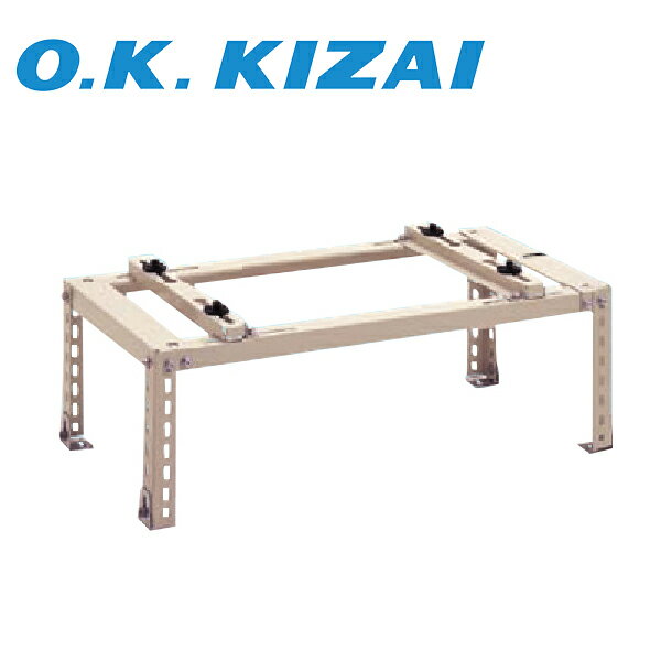 ●品番：K-KH73G ●最大積載質量：80kg ●エアコン固定寸法 W×D(mm)：W=310~700 D=170~380 ●適用勾配：0°~23°(水平~4/10) 直置角：0°~11° ●耐食仕上げ：塗装 ●製品質量：6.1kg