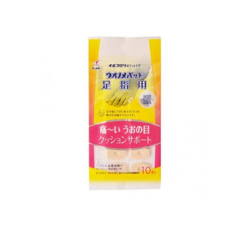 【商品名】 イボコロリ ウオノメパッド 【このような場合に】 靴の圧迫や摩擦による魚の目やタコの痛みをやわらげたい方。 【製造販売会社】 横山製薬 【ご使用について】 足をきれいに洗い、よく乾かしてから魚の目など痛い部分がパッドの穴の中央に...