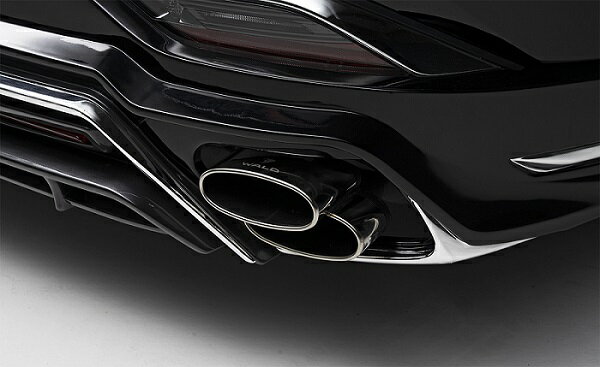 【メーカー名】WALD/ヴァルドExecutive Line/エクゼクティブライン【適合車種】トヨタ　ハリアー【年式/型式】R2.6〜/MXUA80/85/【商品名】マフラーカッター PILED155x2【セット内容】-【塗装/未塗装】-【...