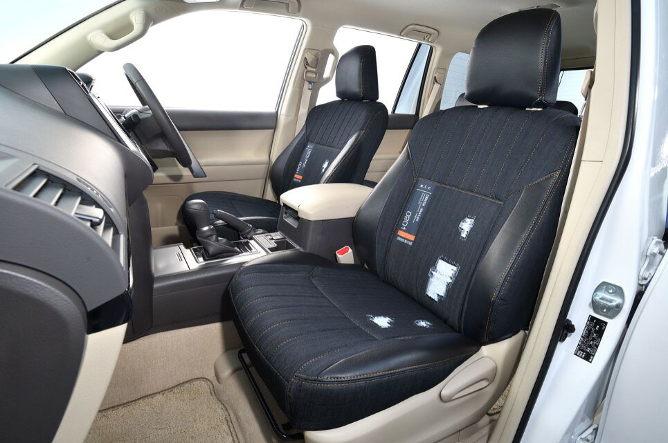 【メーカー名】grace/グレイスM.I.C DENIM インディゴ【適合車種】スズキ　ジムニー【年式/型式】H30/07〜/JB64W/XC / XL（スズキ セーフティサポート装着車対応）　4人乗り【商品名】シートカバー【セット内容】1...