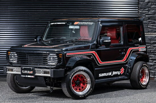 【メーカー名】K-BREAKJIMRIDE　samurai【適合車種】スズキ　ジムニーシエラ 【年式/型式】JB74/【商品名】レインボーデカール【セット内容】-【塗装/未塗装】-【カラー】-【素材】-【特記事項】※ラッピングシート素材【注...
