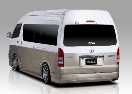 【メーカー名】mac/マックSTERLING BLICK/スターリングブリック【適合車種】トヨタ　ハイエース【年式/型式】200系/1型 2型【商品名】リアアンダースポイラー【セット内容】-【塗装/未塗装】未塗装【カラー】-【素材】FRP製...