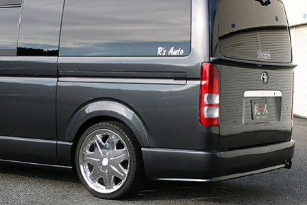 【メーカー名】RANDO/乱人【適合車種】トヨタ　ハイエース【年式/型式】1型 2型/200系/　標準【商品名】リアゲートスポイラー【セット内容】-【塗装/未塗装】未塗装【カラー】-【素材】-【特記事項】【注意】こちらの商品は個人のお客様で...