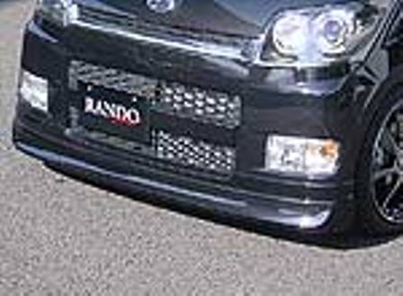 【メーカー名】RANDO/乱人RANDO Style/乱人スタイル【適合車種】ダイハツ　ムーヴカスタム【年式/型式】H18/10〜H20/11/L175系/前期【商品名】フロントハーフスポイラー【セット内容】-【塗装/未塗装】未塗装【カラー...