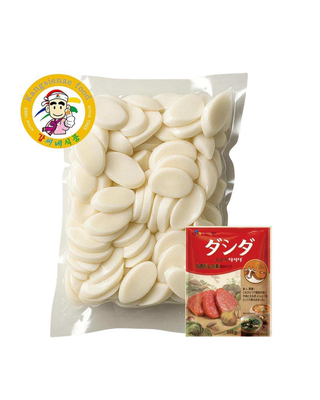 御正月の食卓に、いつもと少し違う“韓国のごちそう”を。 カンシネのトックセットは、もちもち食感の韓国トックを使った、本場韓国の味を手軽に楽しめるセットです。 トッポッキはもちろん、お鍋や炒め物、お雑煮のアレンジにも使える万能食材。 煮崩れし...