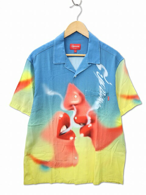 【中古】シュプリーム SUPREME Blow Back Rayon S/S Shirt ブロウ バック レーヨン 半袖 オープンカラー シャツ L MULTI(マルチ) メンズ 【ベクトル 古着】 260310ブランドシュプリーム SUP...