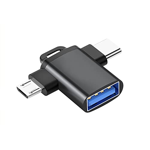 OTG変換アダプタ 3 IN 1 5Gbps高速データ転送 USB-Micro B to Type C 3.0 メス PC,MacBook, Android,Switchに対応・OTG変換アダプタ 3 IN 1 5Gbps高速データ転送 U...