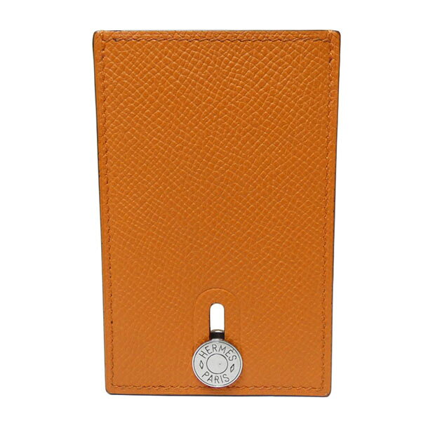 商品の詳細 商品名 エルメス　カードケース 品番 材質 ヴォーエプソン サイズ 約6.5x10cm 付属品 箱 状態 中古A－B　表面にうっすら薄汚れ感があり、金具に傷、上部に若干のふくらみはありますが、それ以外は大きな目立つダメージなどあ...