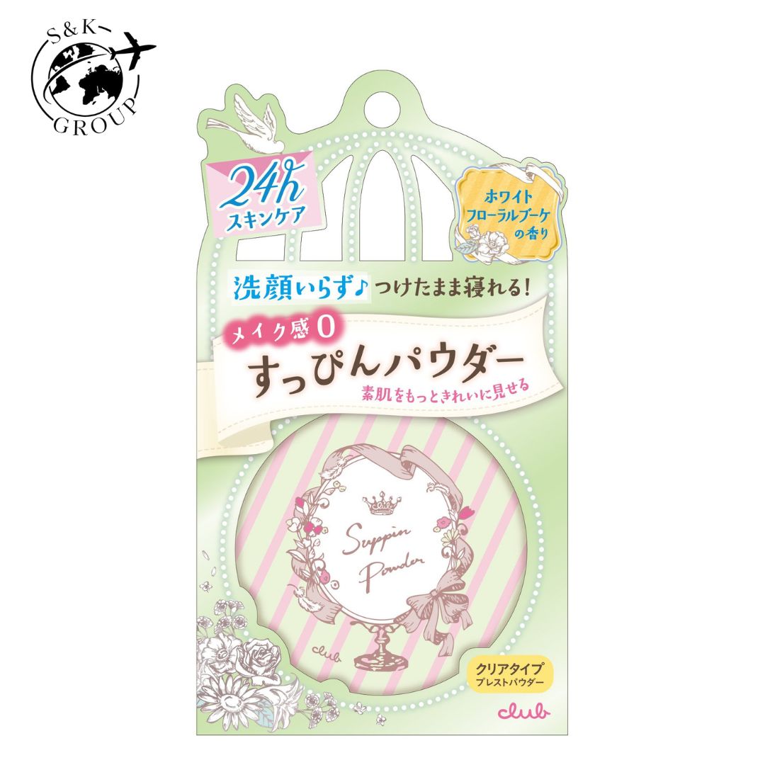 クラブ「すっぴんパウダー ホワイトフローラルブーケの香り」26gです。 素肌のような自然な仕上がりを演出するフェイスパウダーです。 肌をふんわり整え、テカリやべたつきを抑えながらさらさらな質感へ導きます。 メイクの仕上げや、ナチュラルメイク...