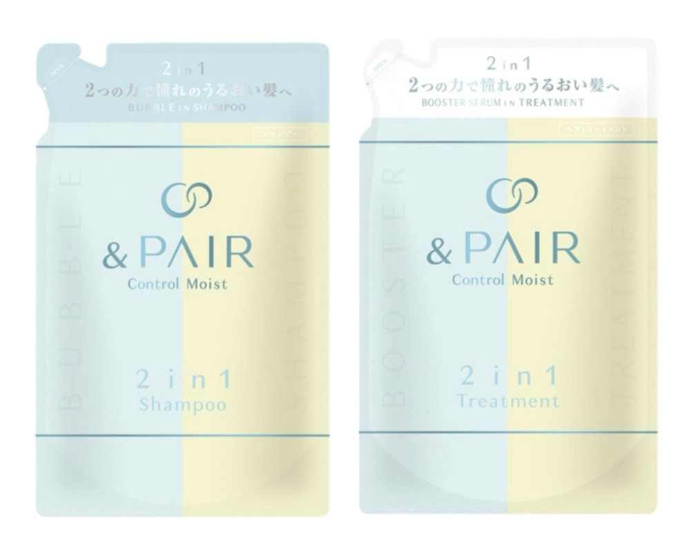 ＆PAIR／アンドペア　　　　　　　　　　　　　　　　　　　　　　　　　　　コントロール　モイスト　2in1　　　　　　　　　　　　　　　　　　　　　シャンプー　　　　　1袋(350mL)　　　　　　　　　　　　　　　　　 　　　　　　＋　...