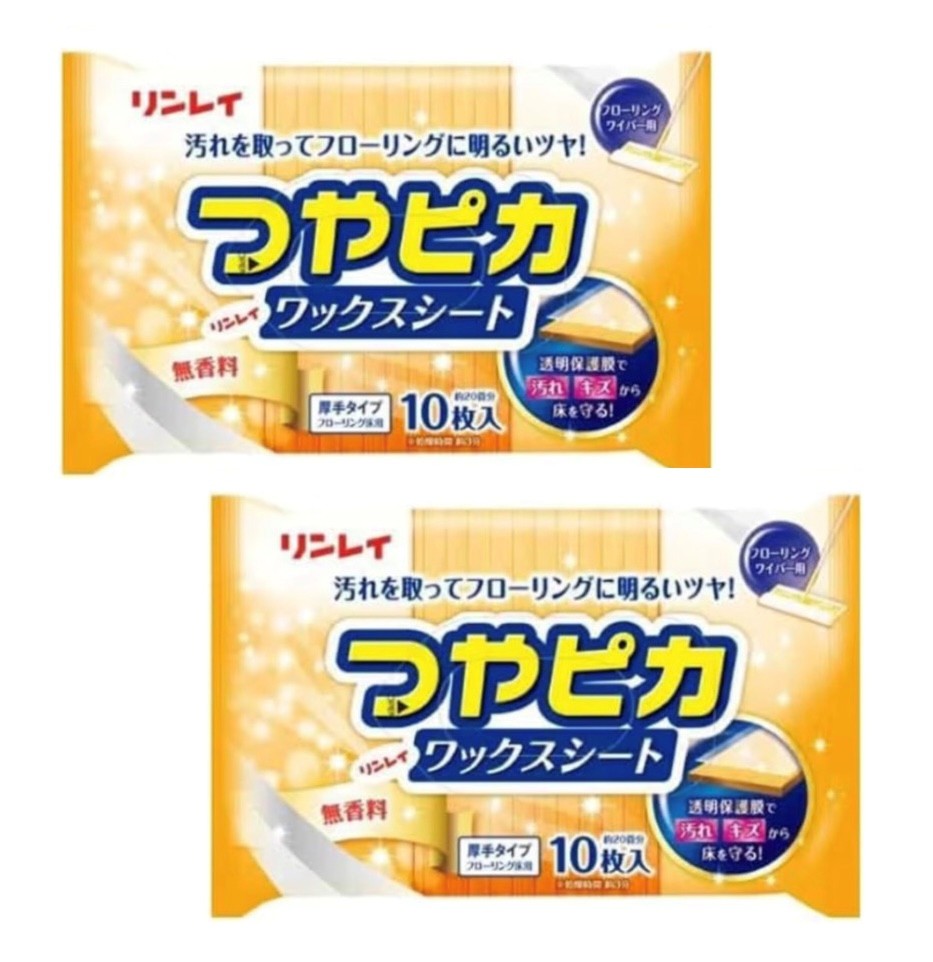 □汚れを取ってフローリングに明るいツヤ！つやぴかワックスシートです。□各社ワイパーに対応。1袋10枚入り。□拭くだけで汚れも取ってフローリングをピカピカに。□透明保護膜で、汚れ、キズから床を守ります。□滑りにくい、本格的な樹脂タイプのワック...
