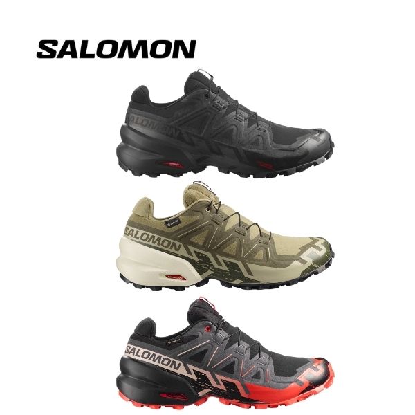 ■商品情報■ Salomonのルーツに忠実なトレイルの定番SPEEDCROSS 6。軽量化を追求しつつさらにパワーアップしたこのバージョンは、優れたグリップが地面をしっかり捉え、泥落ちもスムーズです。防水性と通気性に優れたGORE-TEXメ...