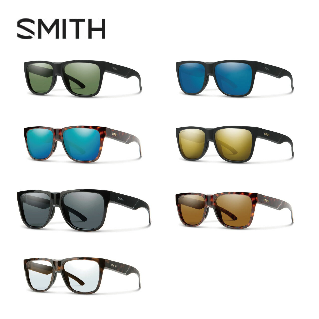 初期のLowdownに比べフレーム自体の厚みを抑え、レンズカーブを4ベースに変更。スタイルは70年代のウエリントンをSMITH流に味付け。フィット感が抜群に向上。時代のトレンドを洗練されたシンプルさでスタイリッシュに演出。 レンズカラー:B...