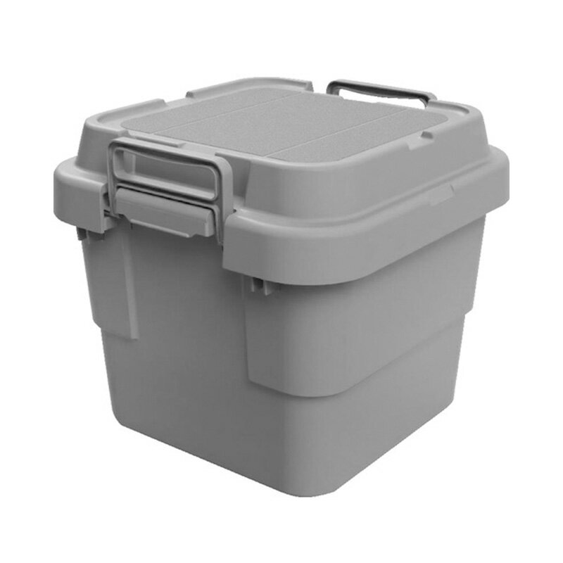 製品情報 容量 30L 質量 1.34kg 外形寸法 幅400mm×奥行390mm×高さ357mm 有効内寸 幅304mm×奥行306mm×高さ293mm 天板耐荷重 100kg 材質 ポリプロピレン 室内で収納家具としてや、キャンプや釣り...