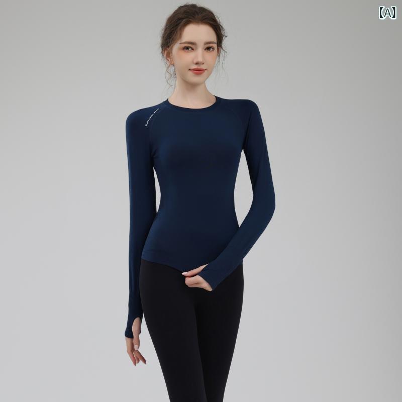 運動 上着の 女性 秋冬 金は 丸首の 速 乾性 ヨガ 服を 修理 します。供給カテゴリー: スポット製品カテゴリー: Tシャツ機能: 通気性のあるブランド: ユカリン対象性別: 女性のパターン: ソリッドカラー誤差範囲: 2-3cm適した...