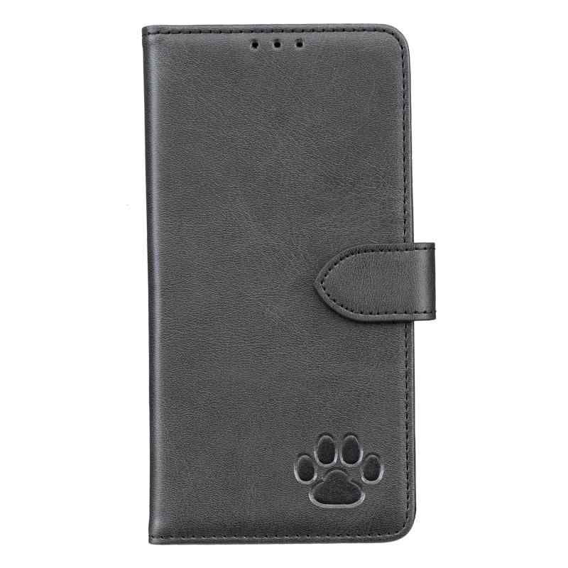 case for Google pixel 8 ケース グーグル ピクセル8カバー手帳型 かわいい猫の足跡 肉球【LUCKY8】財布型 カード収納 マグネット式 スタンド機能付き 全面保護 耐衝撃 (A3-黒, Google Pixel 8...