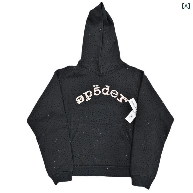 クロ スボーダーオリジナルフルホットダイヤモンドパーカー 1 : 1 高 品質 ヘビー ベルベット Sp 5 der スウェットシャツメンズスウェットシャツ 在庫 あり供給カテゴリー: スポット商品番号: 21027041990発売年・発売...