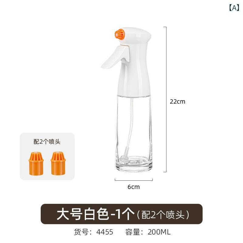 4455 . オイル 噴射 瓶 ガラス オイル ポット 台所 家庭 用 エアフライヤー 食品 級 オイル 噴霧 化 オリーブ オイル 瓶ブランド: 米木輸入ですか: いいえ貨物番号: 4455材質: ガラス容量: 白い噴射瓶ロゴを追加印刷す...