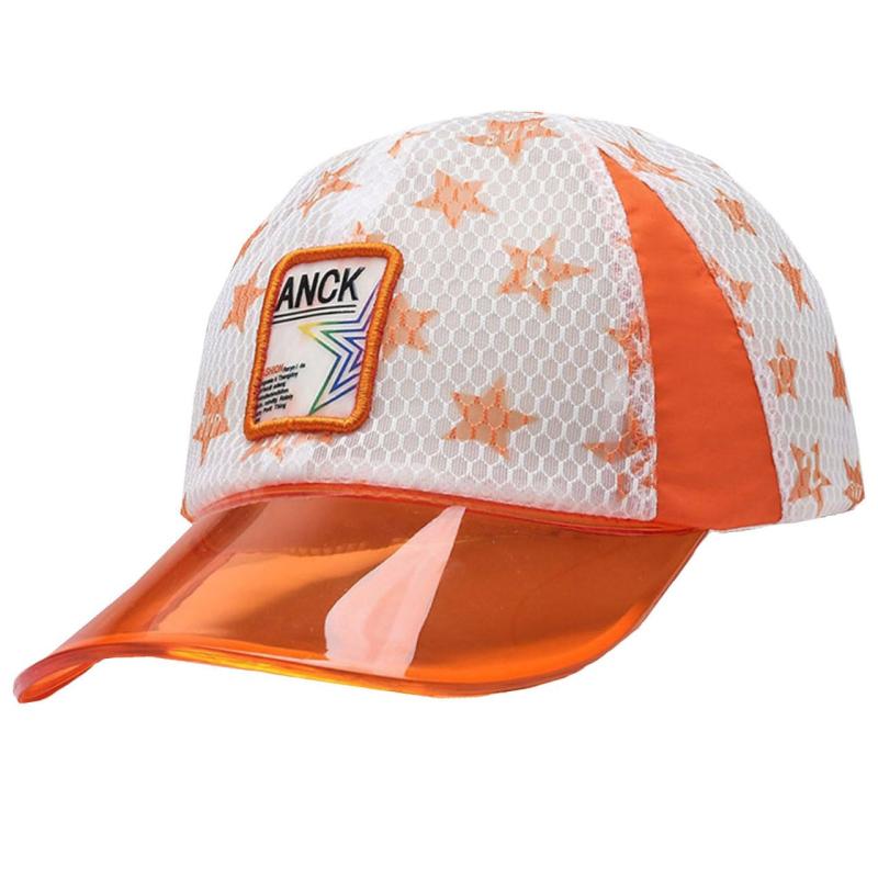 [ワン リミテーション] キャップ 帽子 野球 ツバ 星 かわいい スタイリッシュ ポップ キラキラ キッズ CPA142このキッズ用野球帽は、透け感たっぷりのデザインと星のモチーフが特徴で、ポップでかわいい印象を与えます。メッシュデザイン...
