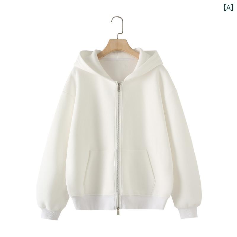 欧米の 女性の ダブル ファスナーと 帽子の ゆったり した 長袖の カーディガンの 綿の 布の まっすぐな 筒の レジャーの 運動の ズボンの 多色の スーツ商品番号: 6719パターン: ソリッドカラーパンツ丈: ズボン人気の要素: そ...