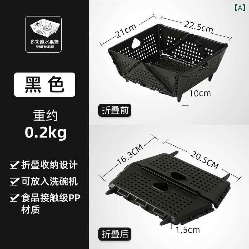 水たまりの 果物の かごの多 機能は 折り畳み 式の 携帯の プラスチックの大 容量を 増加 する ことが できます。産地: 浙江金華貨物番号: 水たまりかごブランド: 安楓価格帯: 5-10元材質: PP特許はありますか: いいえ原産国/...