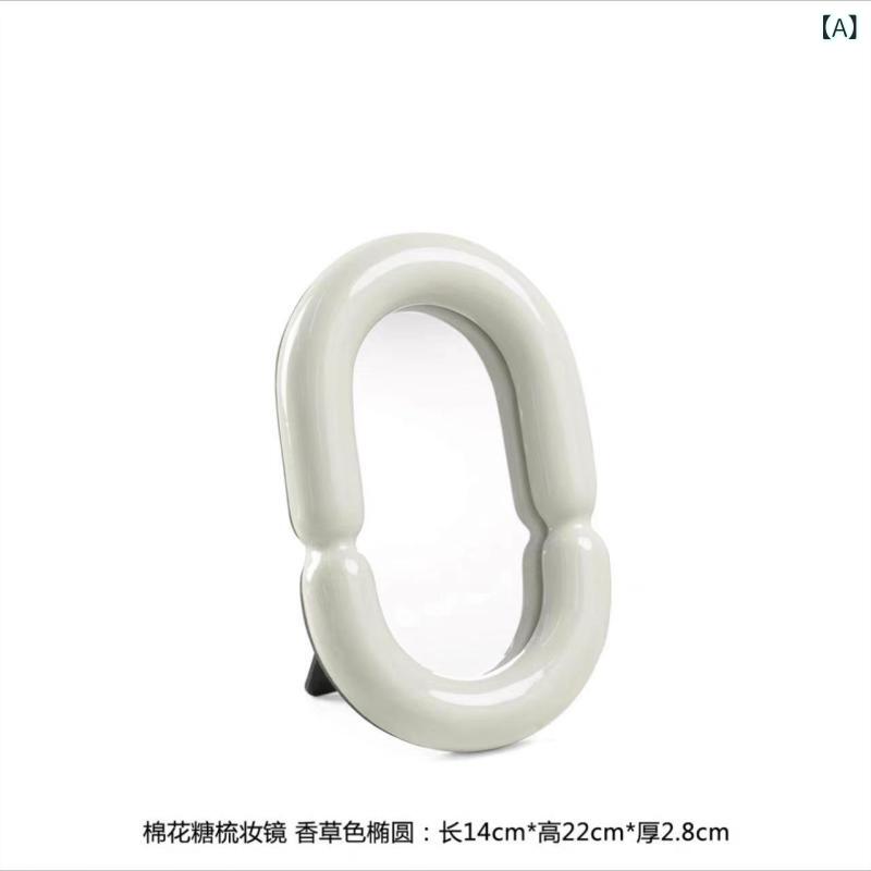 創意 生活 現代軽 豪華 寝室 化粧 台 陶磁器 ネット 赤 化粧 鏡 家庭 用 デスク トップ 装飾 鏡製品カテゴリ: デスクトップ片面鏡ブランド: Dellfor輸入ですか: いいえ産地: 広東省フレーム材料: その他レンズ材料: 銀鏡...